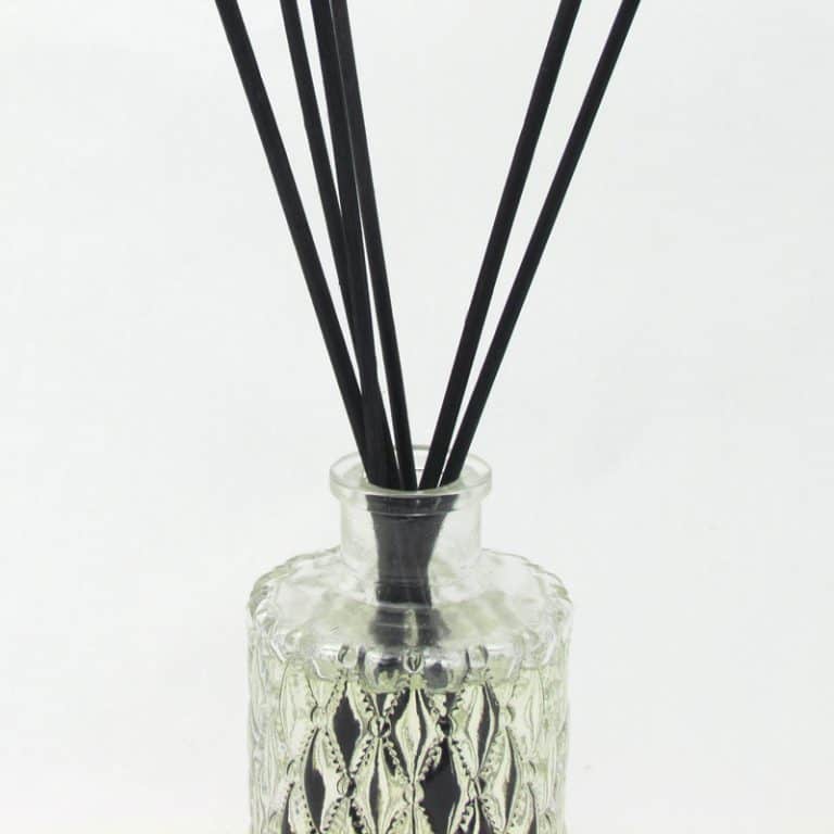 Round Cut Glass Reed Diffuser Jar 120ml | Baliba NZ