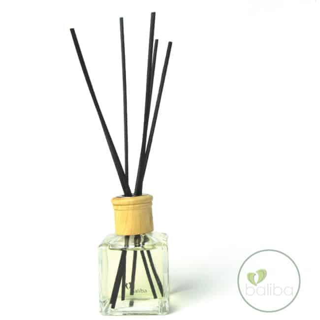 Wooden Collar Six Reed Diffuser - Glass 100ml Bottle