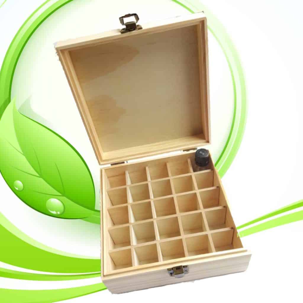 Essential Oils Storage Box – 25 Bottles. | Baliba NZ