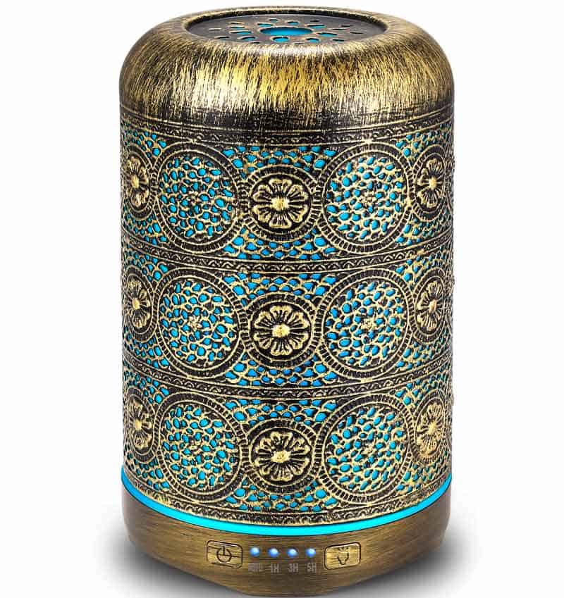 Metal Diffuser Gift Set | Diffuser + Aroma Oils | Baliba Aroma Oils