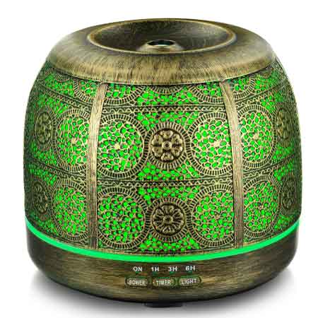 Moroccan Romance Bronze Diffuser 500ml | Baliba Aroma Oils.