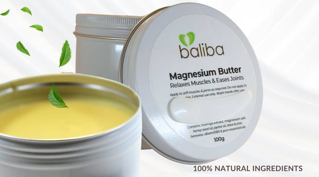 Baliba Magnesium Butter To Help Ease Stiff Muscles & Joints