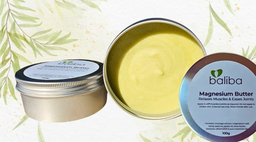 Baliba Magnesium Butter To Help Ease Stiff Muscles & Joints