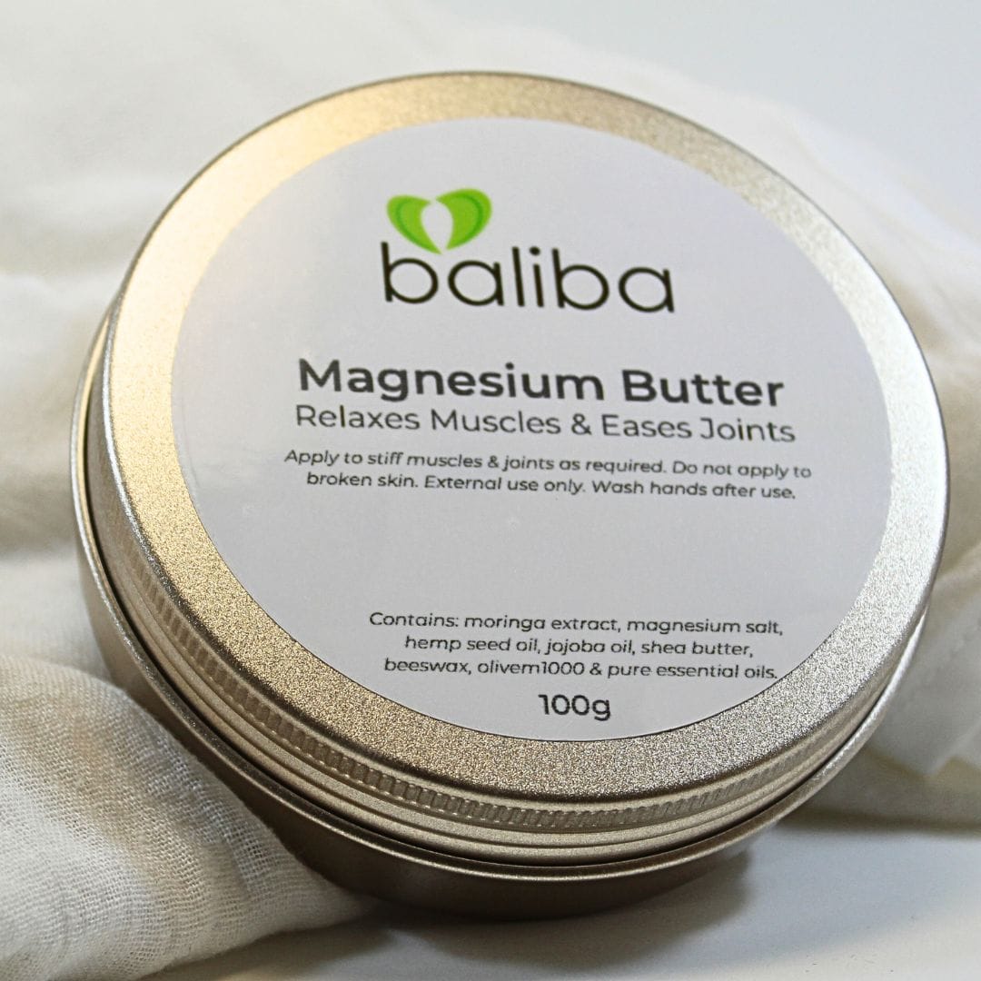 Magnesium Body Butter For Arthritis, Stiff Joints & Muscles 100g ...