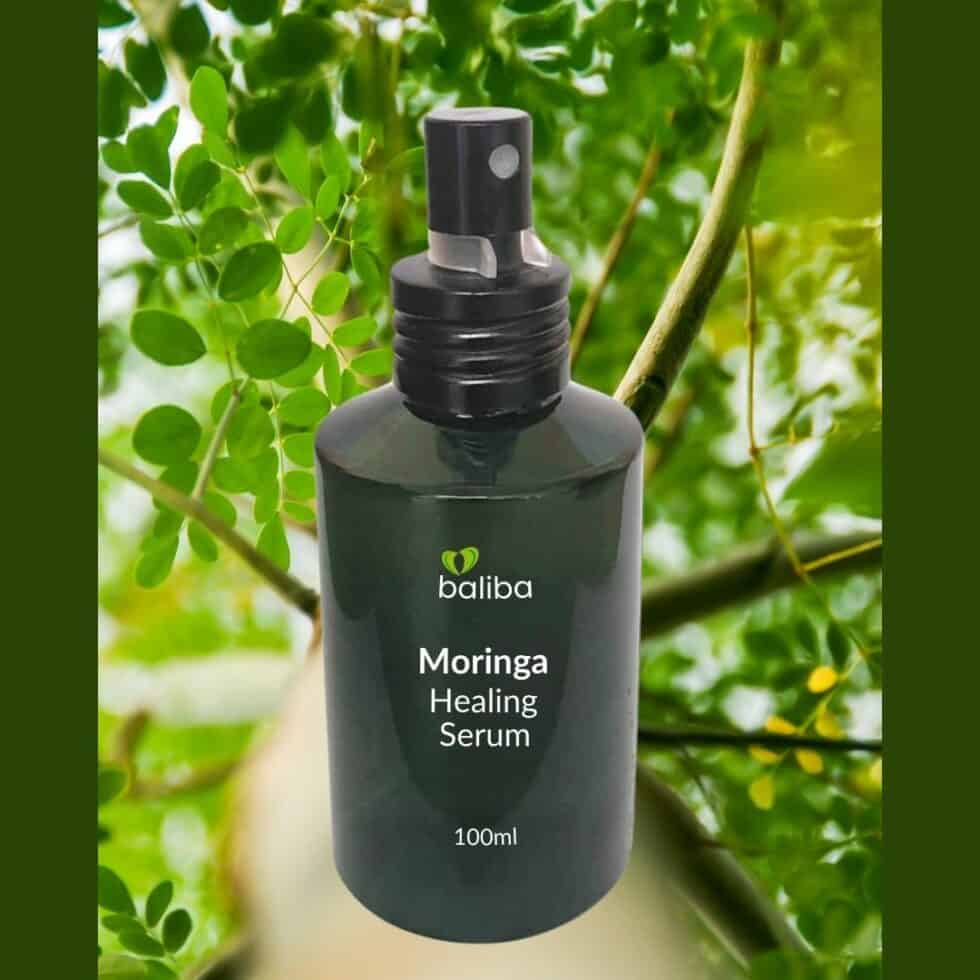 Moringa Healing Serum For Inflamed Itchy Skin. 100ml Mist. | Baliba NZ